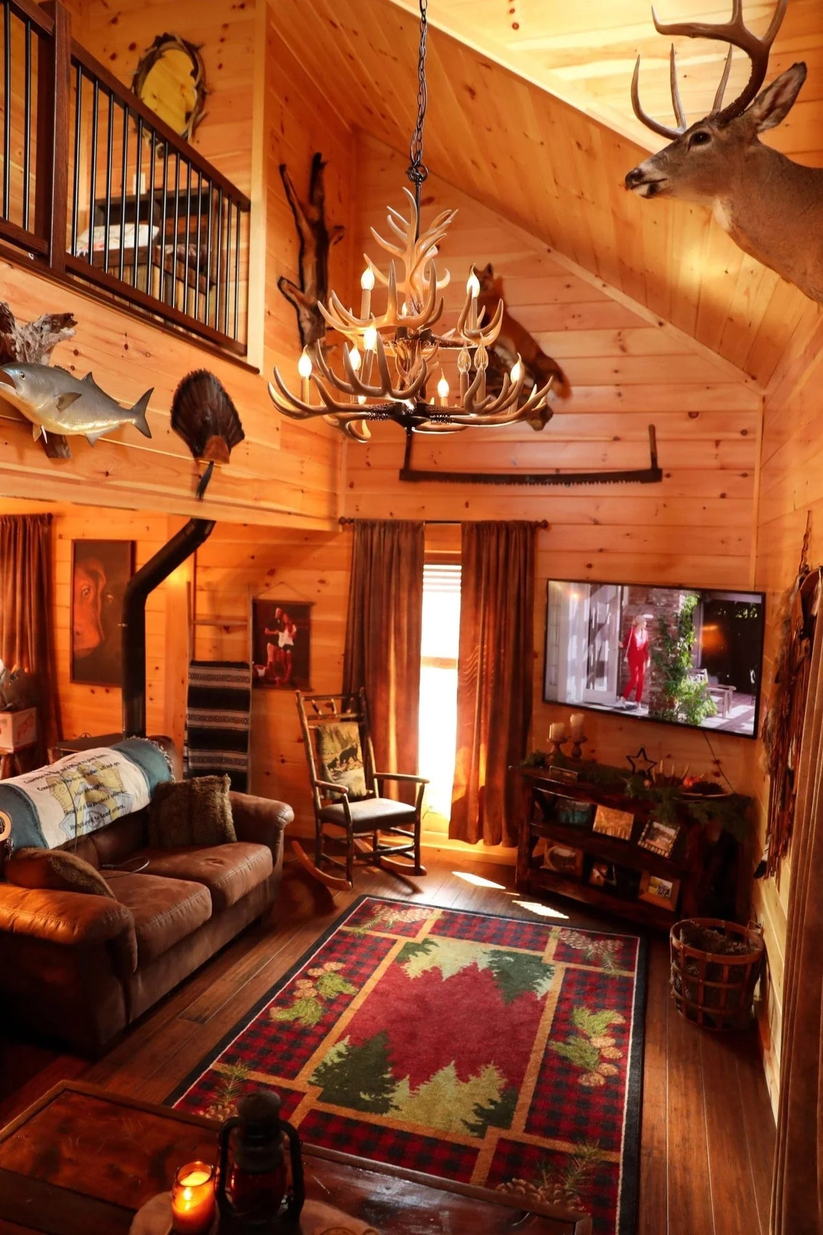 Plaid Woodsman 11x13 Lodge Area Rug | Your Western Decor