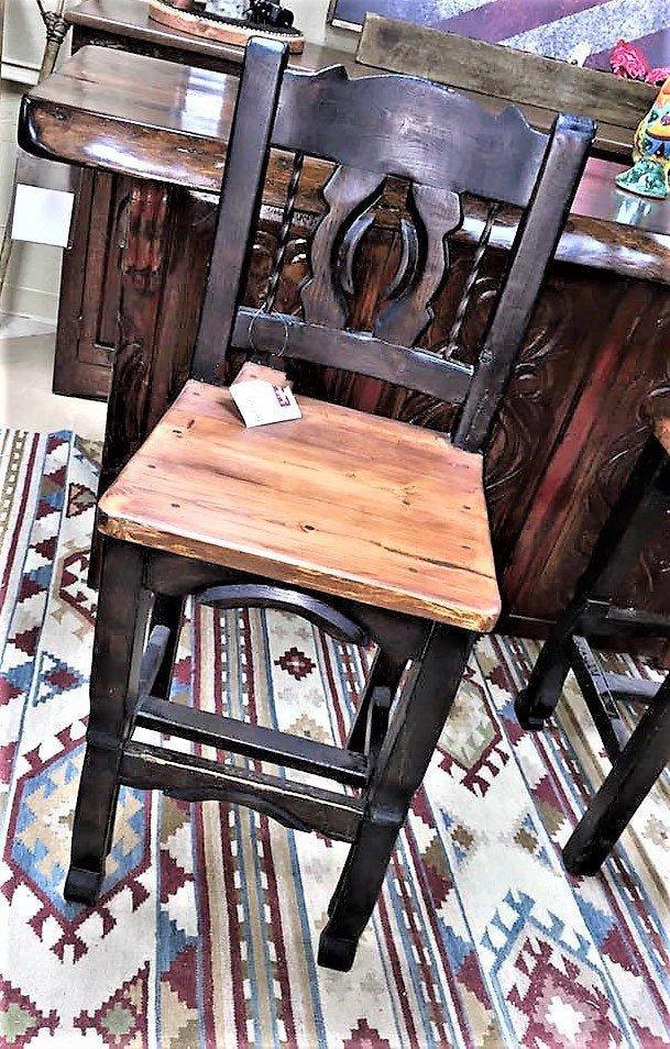 Rustic Prairie Pine Chair in 4 Seat Heights | Your Western Decor