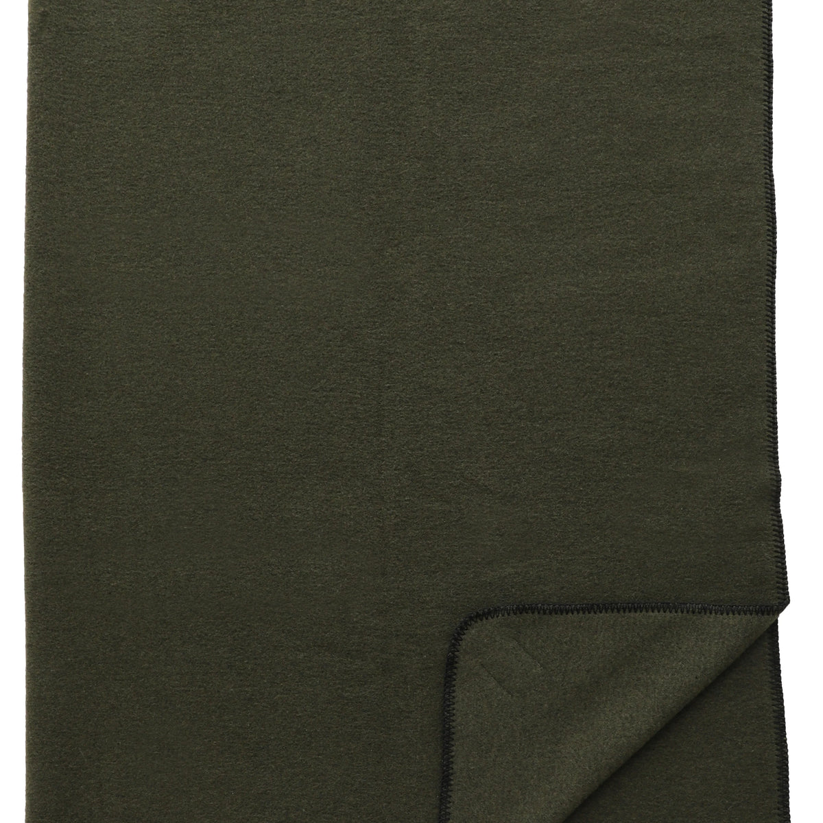 Solid Olive Green Throw Blanket | Your Western Decor