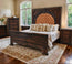 Spanish Manor Tufted Leather Bed | Your Western Decor