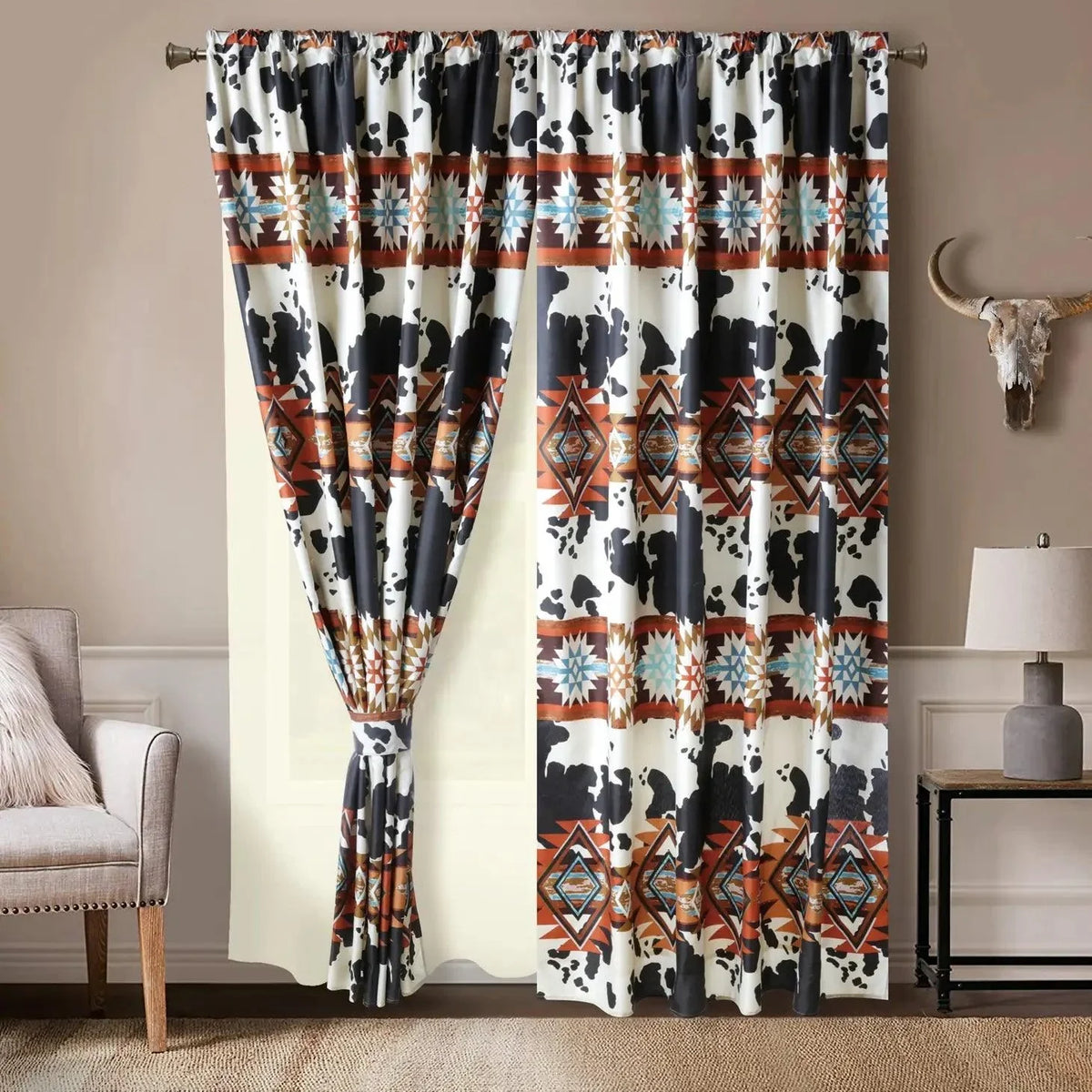 True West Ranch Curtain Set | Western Drapes | Your Western Decor