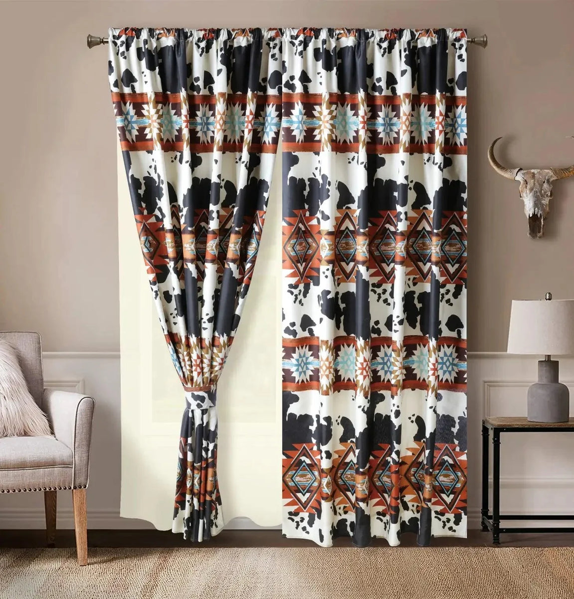 True West Ranch Curtain Set | Western Drapes | Your Western Decor