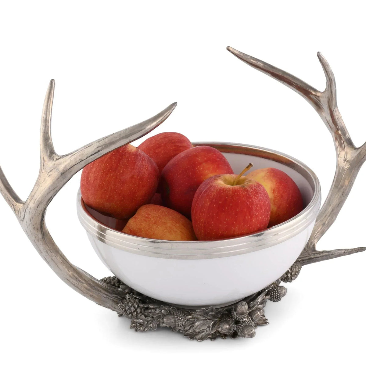 Pewter Antler Serving Bowl | Your Western Decor
