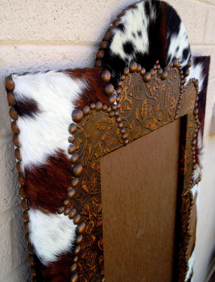 Leather & Cowhide Full Length Western Mirror Frame – Your Western Decor