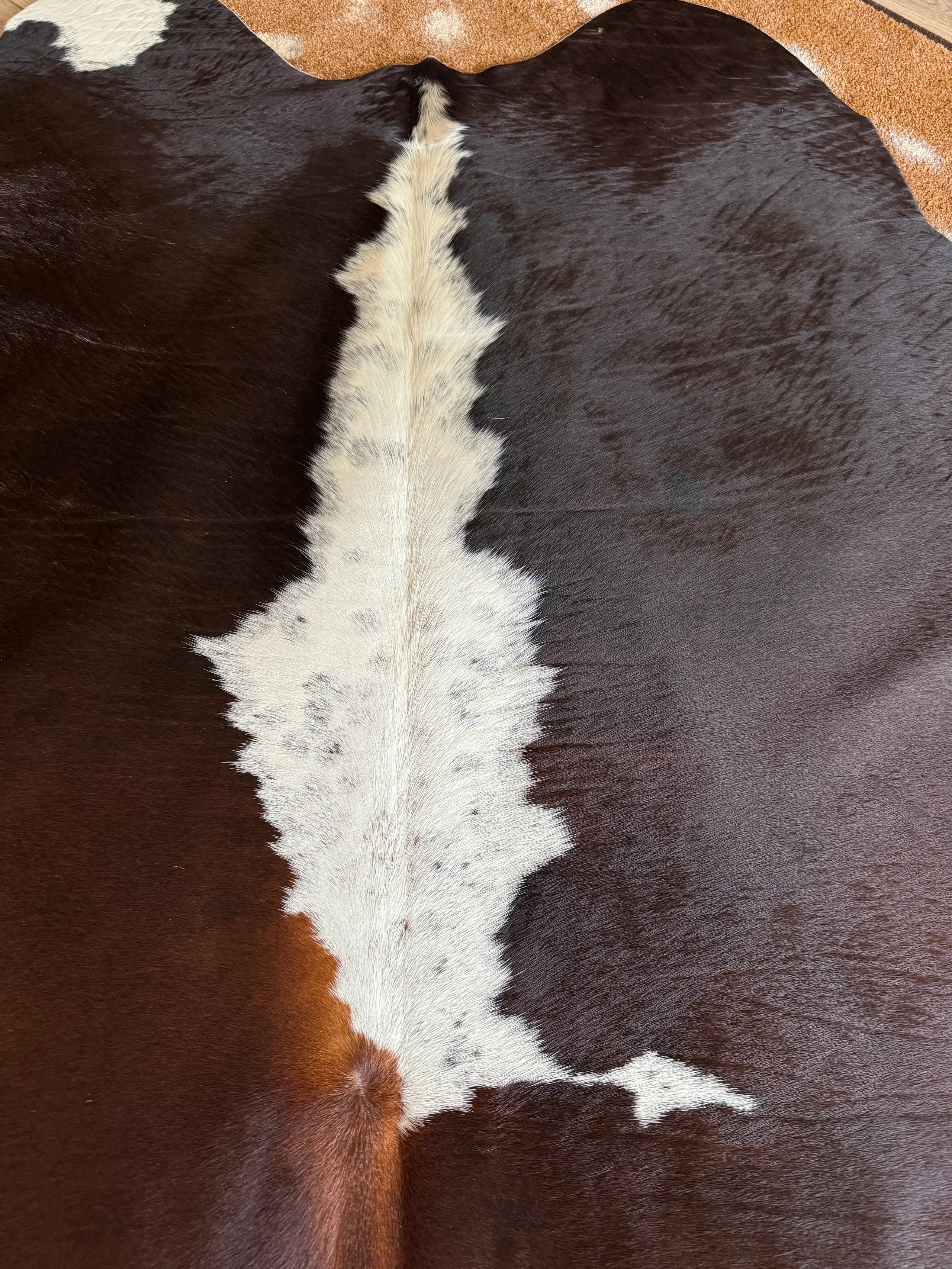 Brown w/Copper & Peppered Spine Cowhide | Western Decor – Your Western ...