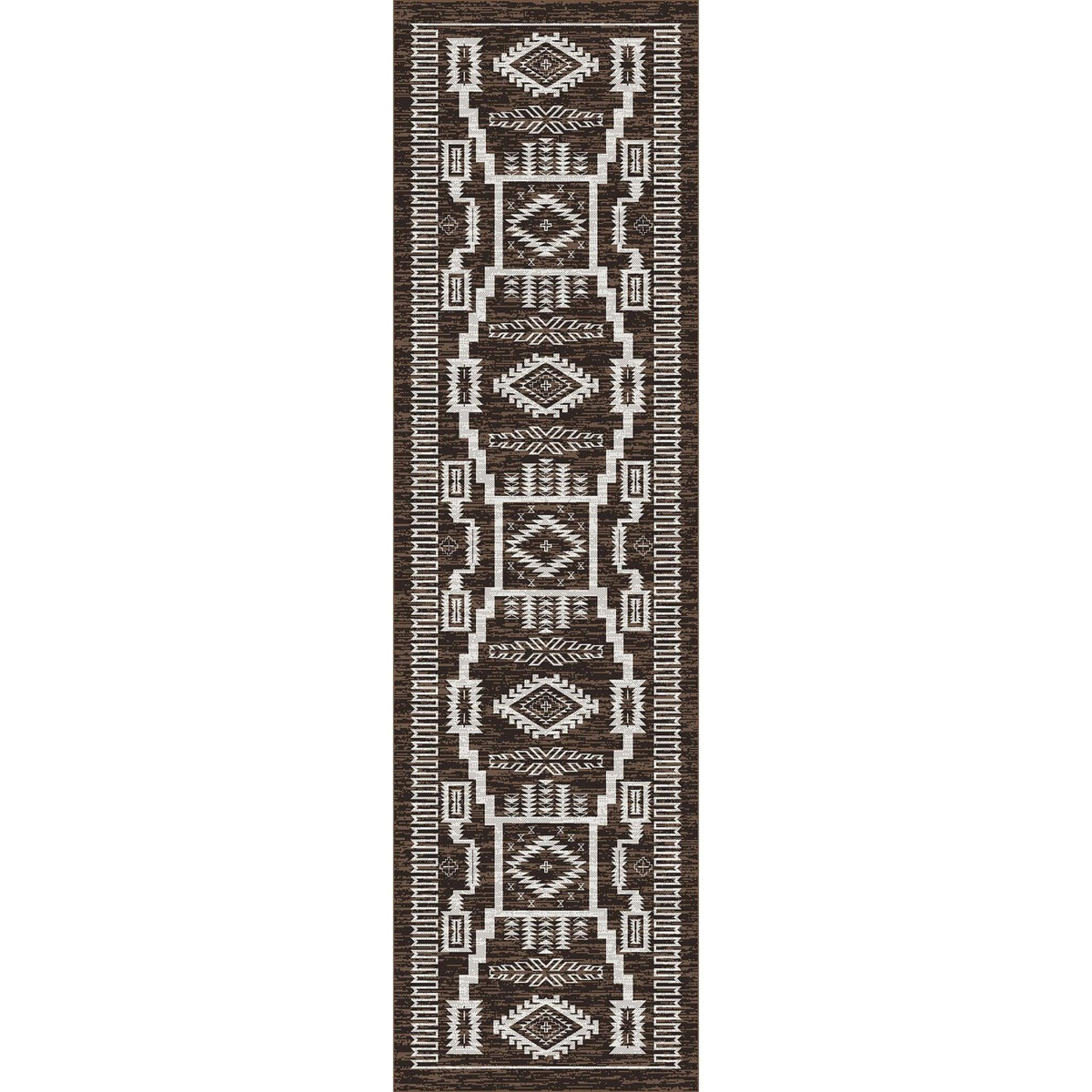 Wild Whiskey Floor Runner Chocolate | Your Western Decor