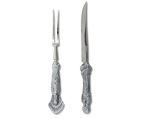 Aluminum Turkey Carving Set | Your Western Decor