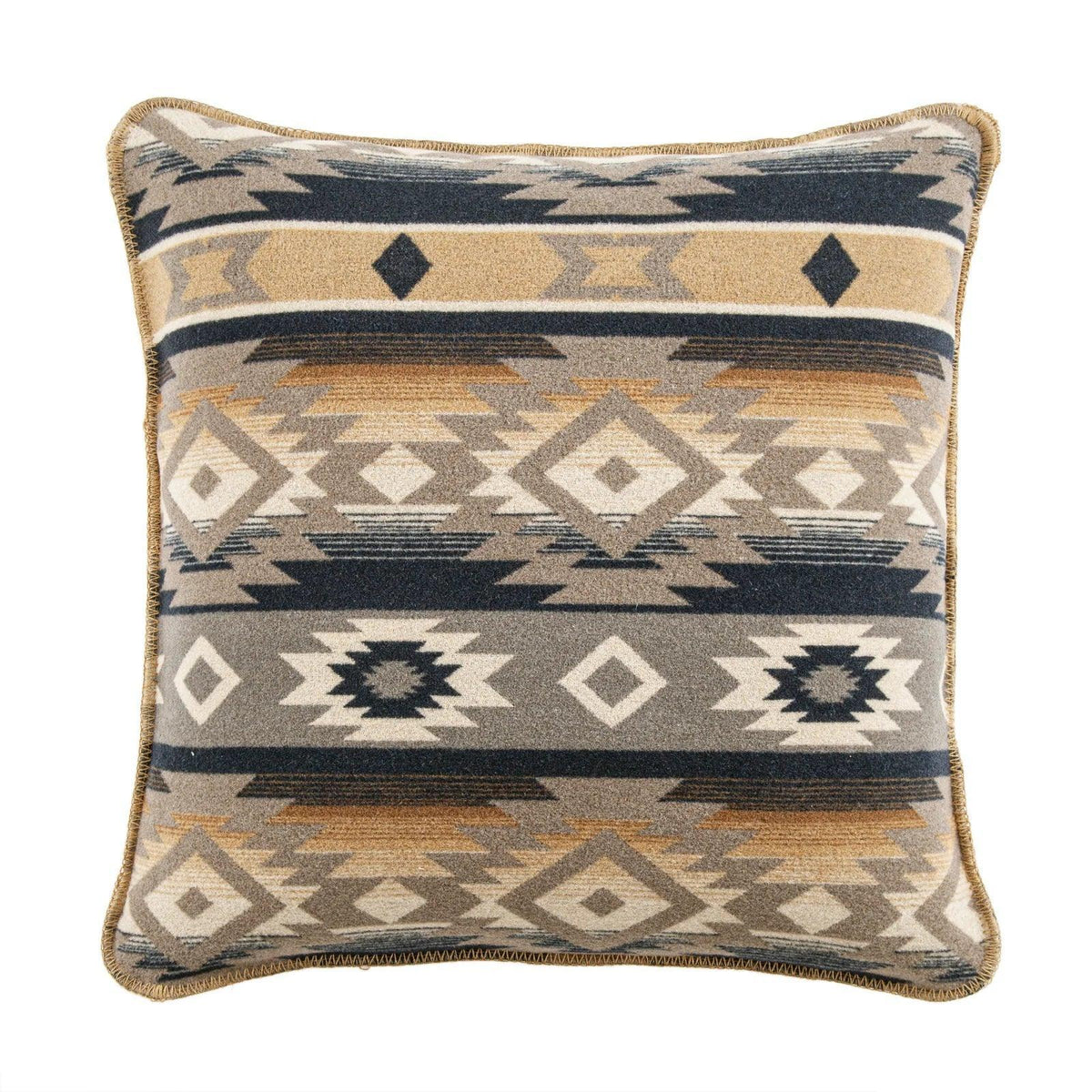 Cascada Desert Wool Blend Square Pillow | Your Western Decor