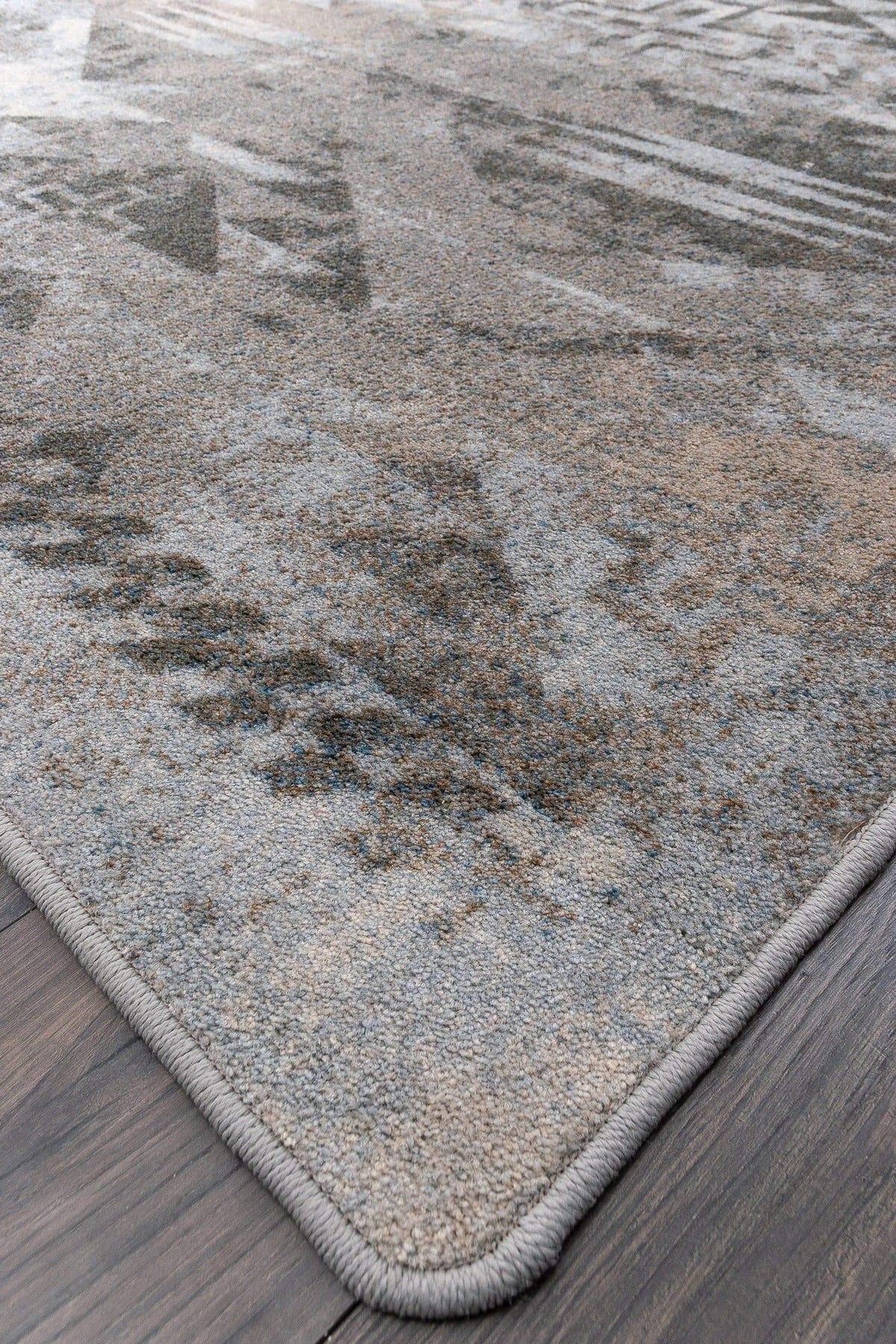 Distressed Rustic Cross Rugs - Sandstone | Your Western Decor