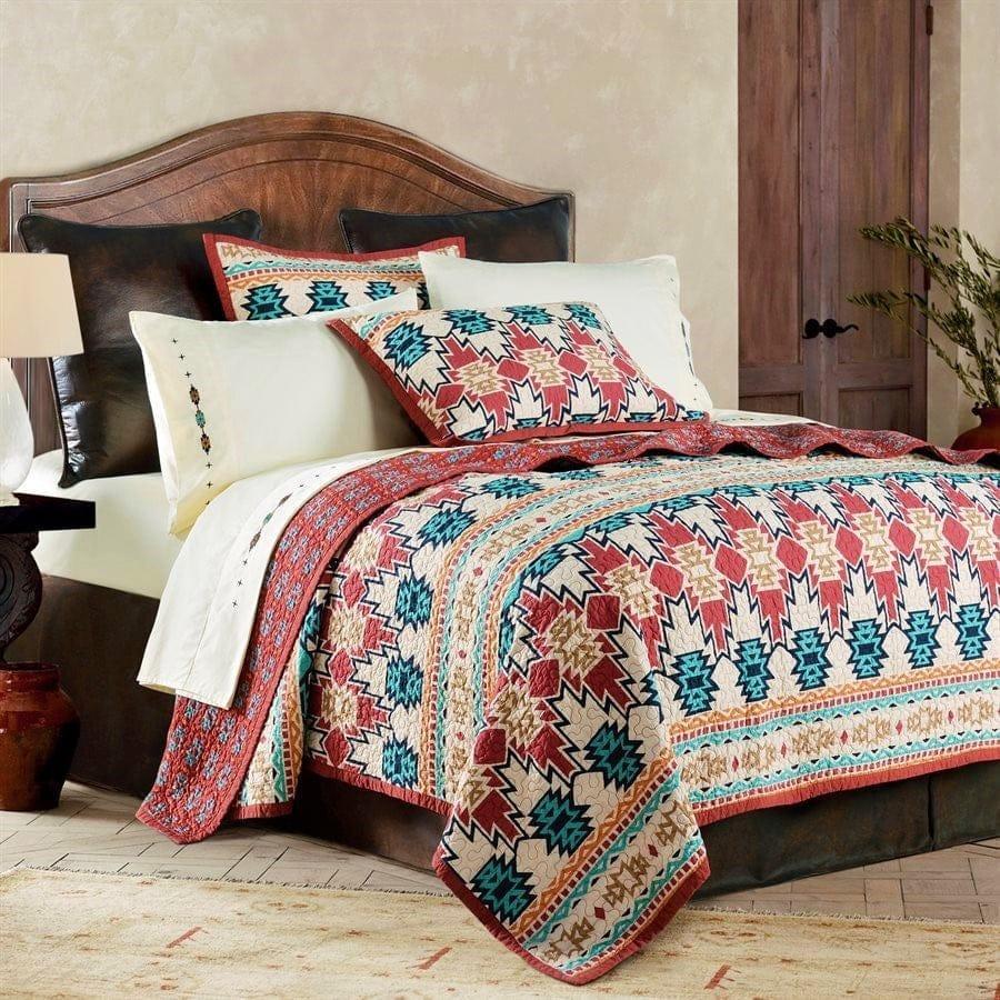 Phoenix Quilted Bedding Set | Southwest Quilt | Your Western Decor