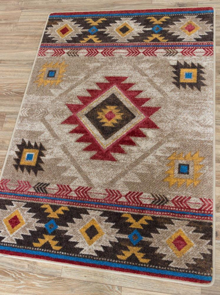Aztec Whiskey River Rug | Aztec Area Rug | Your Western Decor
