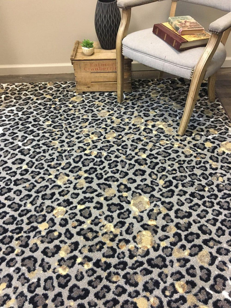 Leopard Print Area Rugs | American Made Rugs | Your Western Decor