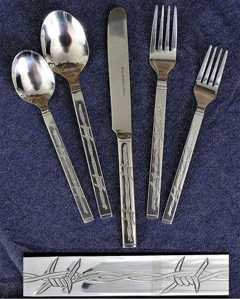 Barbed Wire Western Flatware | Your Western Decor