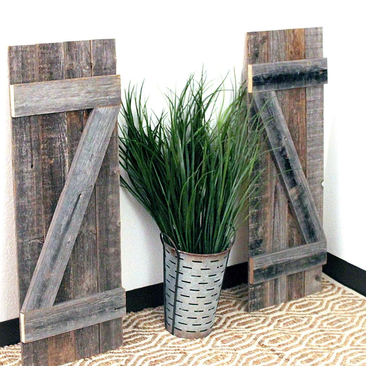 Barnwood USA Window Shutters | Rustic Decor | Your Western Decor