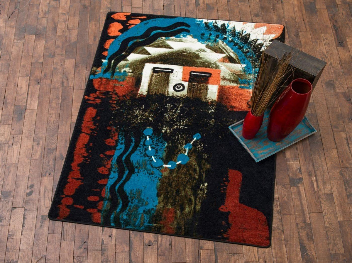 Boogie Red Rust Area Rugs & Runners | Your Western Decor