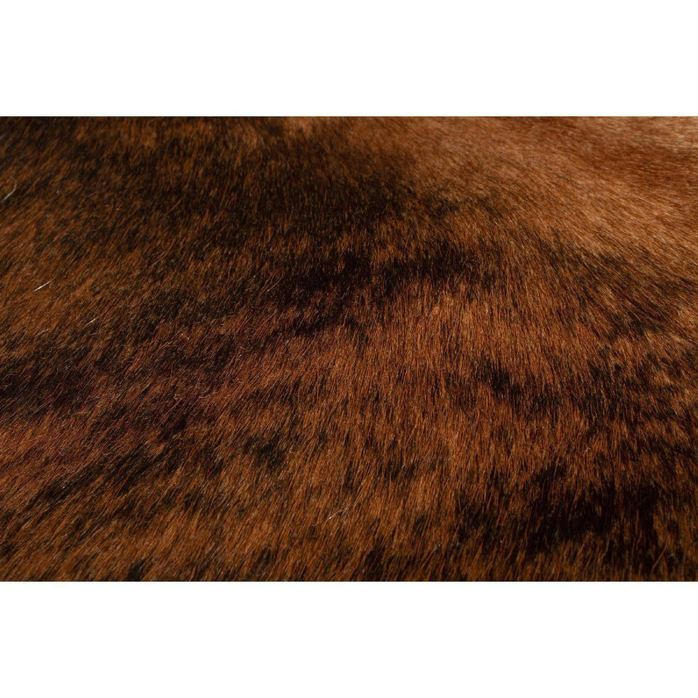 Cowhide & Leather Western Footstool | Your Western Decor