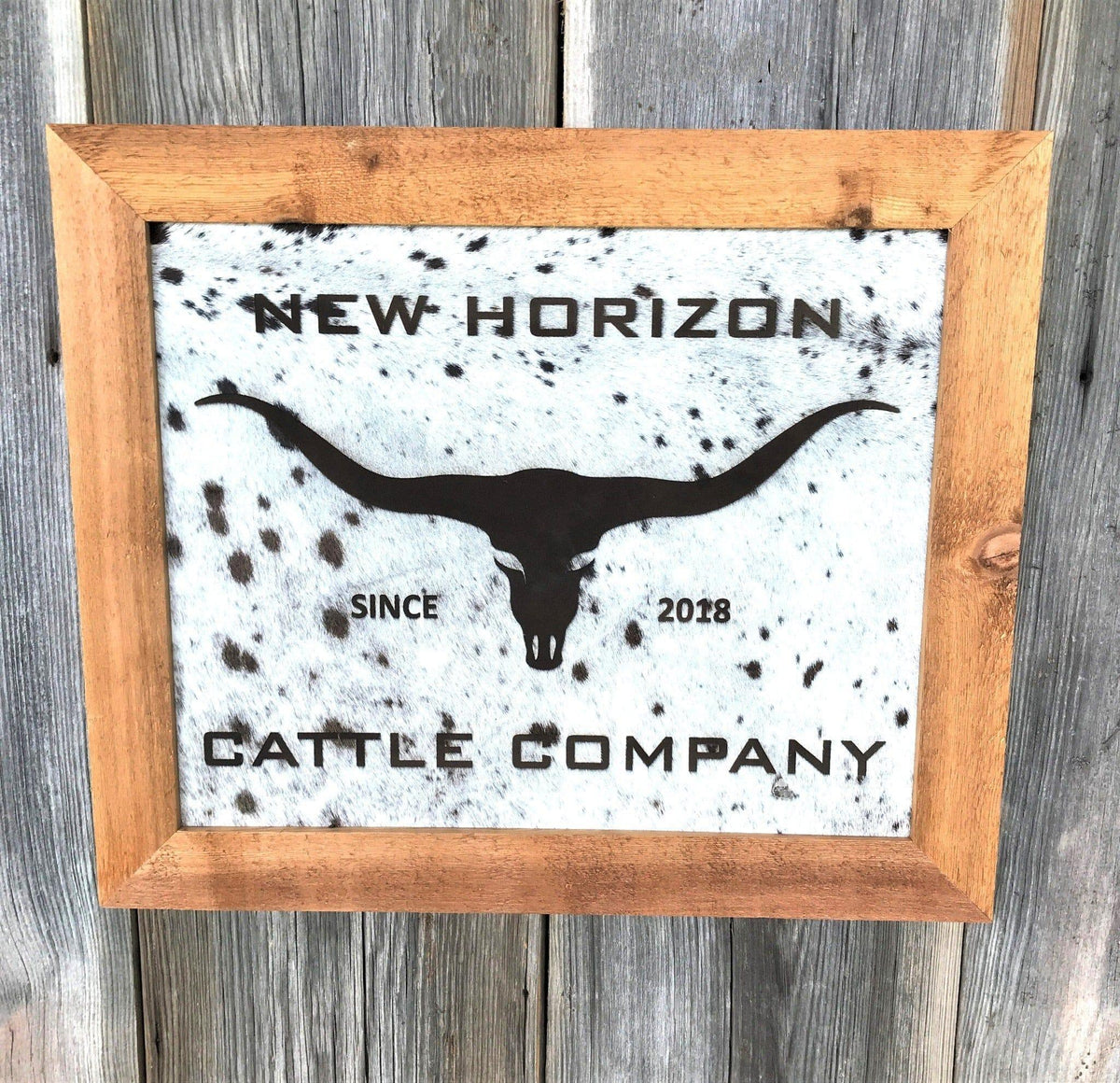 Laser Engraved Cowhide Art - Cattle Drive | Your Western Decor