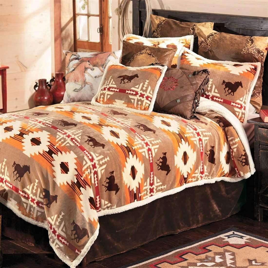 Diamond Ranch Sherpa Bedding | Western Bedding & Decor – Your Western Decor