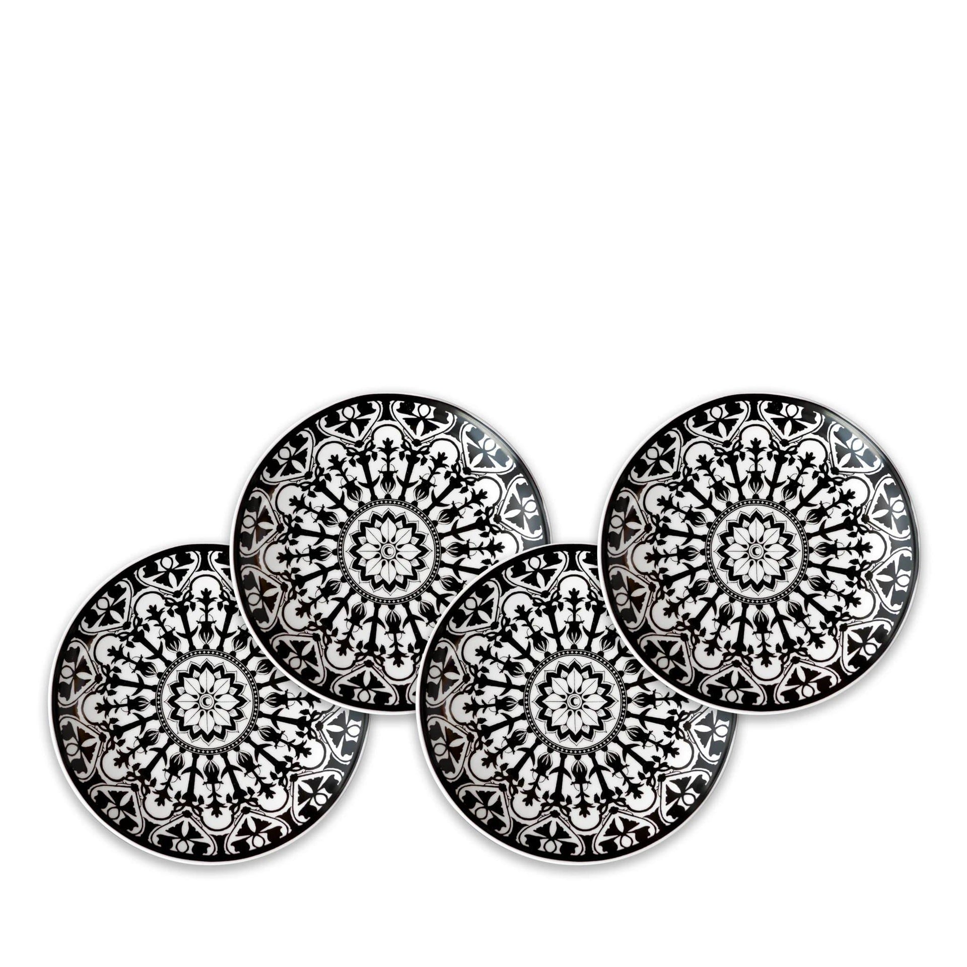 Matriarch Black & White Porcelain Canapés Set | Your Western Decor