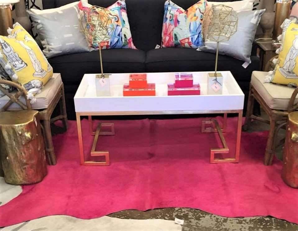 Dyed Pink Cowhide Rug | Pink Rugs | Your Western Decor & Design