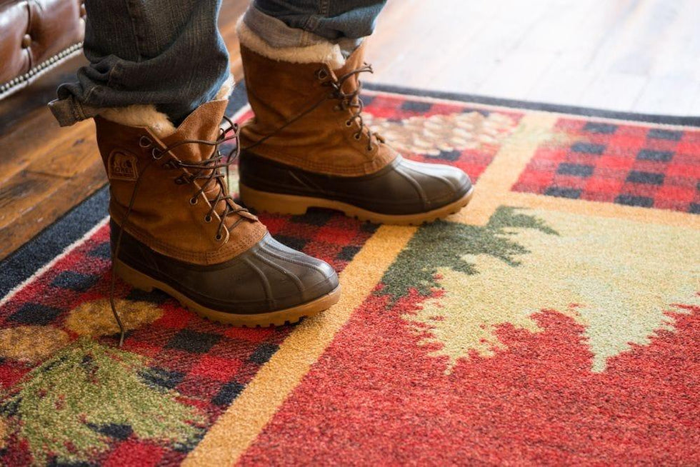 Plaid Woodsman 11x13 Lodge Area Rug | Your Western Decor