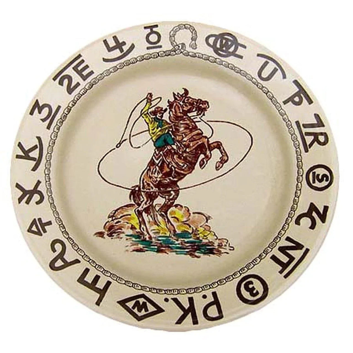 Cowboys & Brands Luncheon Plates | Your Western Decor