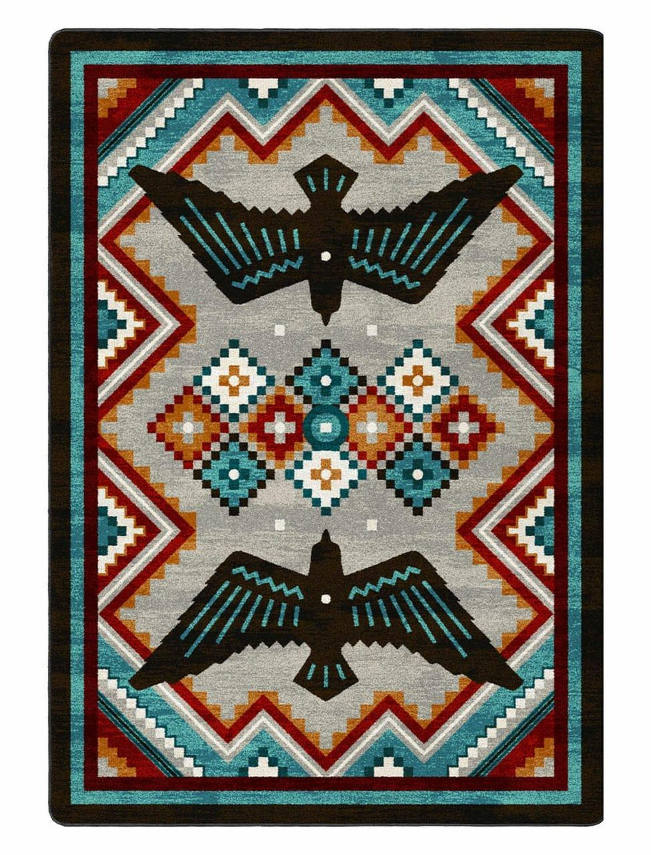 Raven Dance Colorful Southwestern Rugs | Your Western Decor