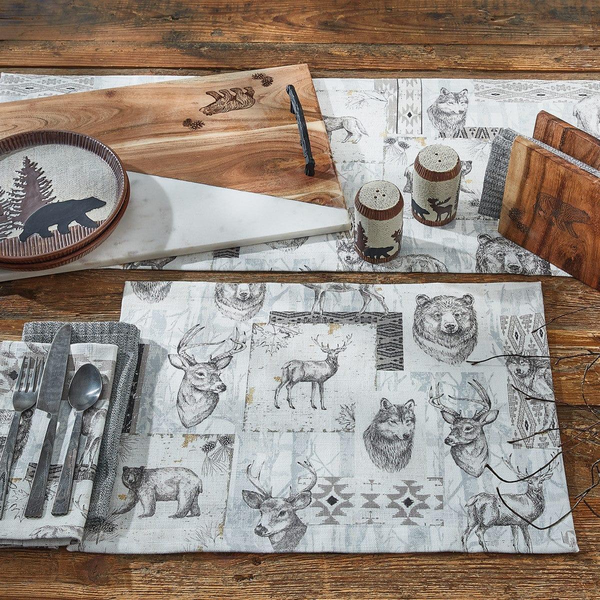 Summit Wildlife Table Linens | Lodge Decor | Your Western Decor