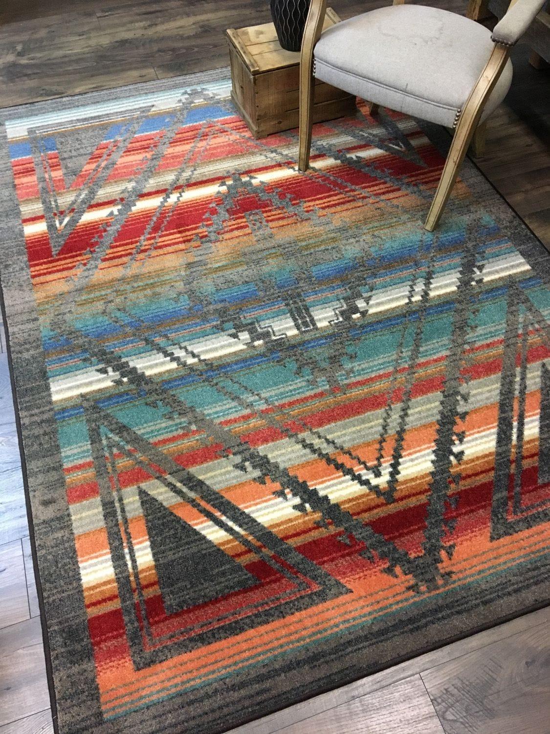 Sunset Layers Area Rugs Made in the USA | Your Western Decor