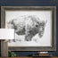 "The Storm" Framed Buffalo Art | Your Western Decor