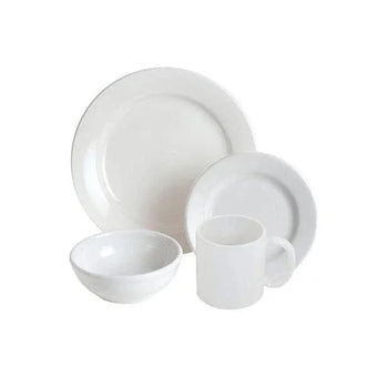 White Dinnerware Set | White Dishes Set | Your Western Decor