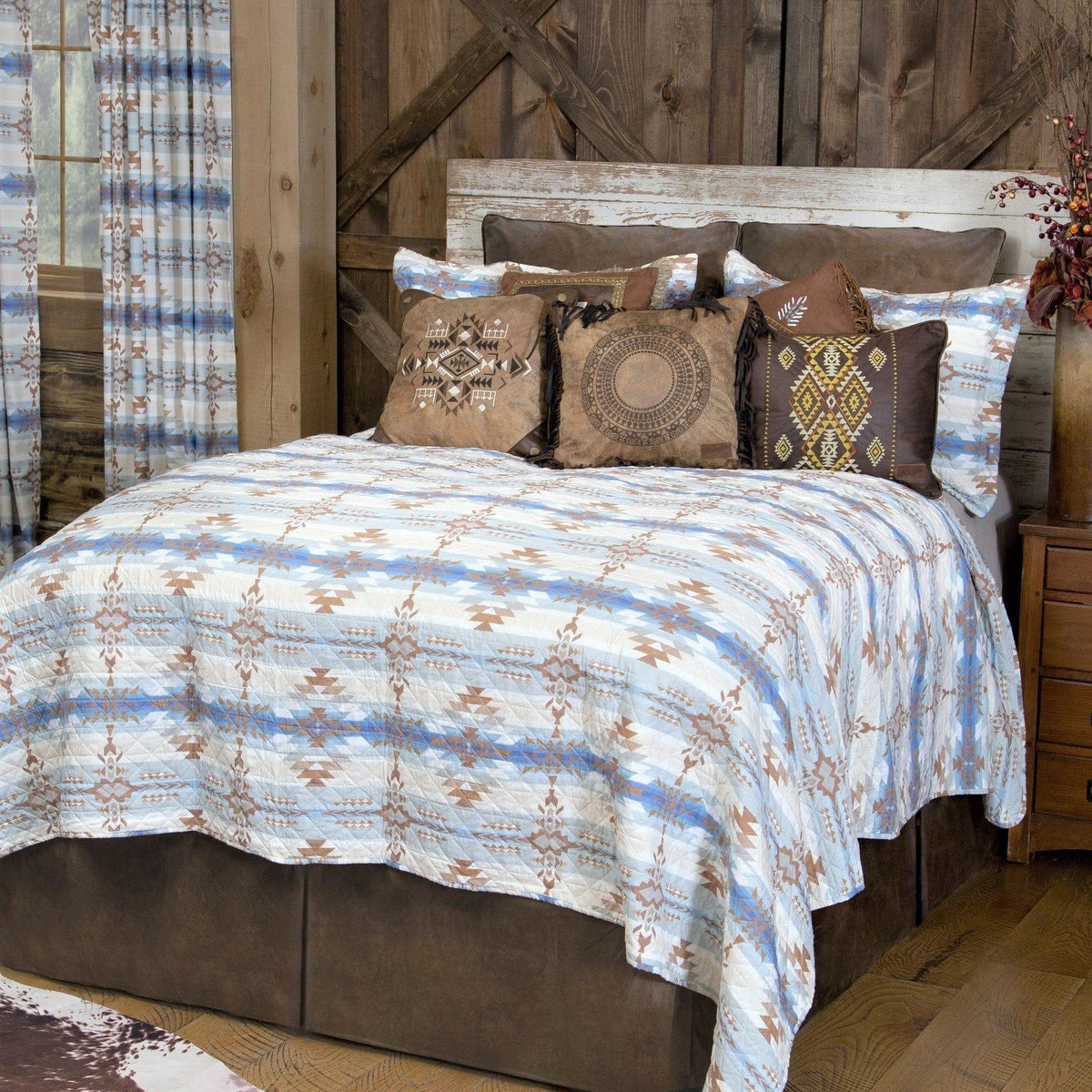 Wrangler Rock Southwest Quilt Set | Southwestern Bedding – Your Western ...