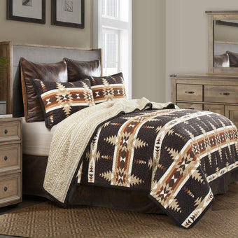 Yosemite Stone Reversible Quilted Bedding | Your Western Decor